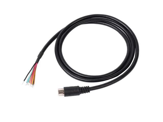 Cutesliving 10 Pin Mini Din to Bare Wires Yaesu CT-167 Data Cable for ...