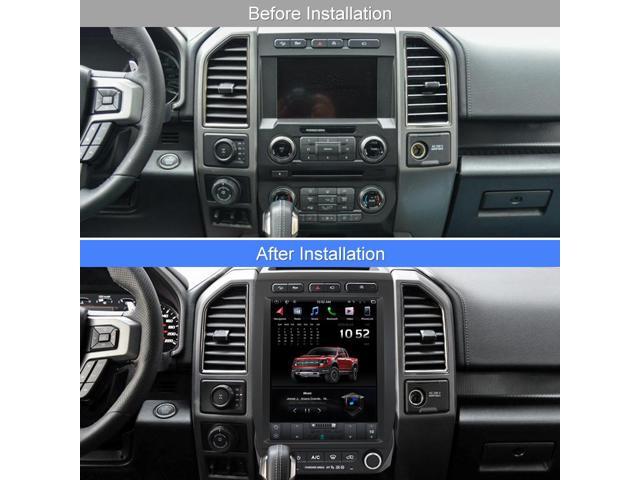 KSPIV Android 12.1 Inch Tesla Style Touch Screen for Ford F150 Stereo ...