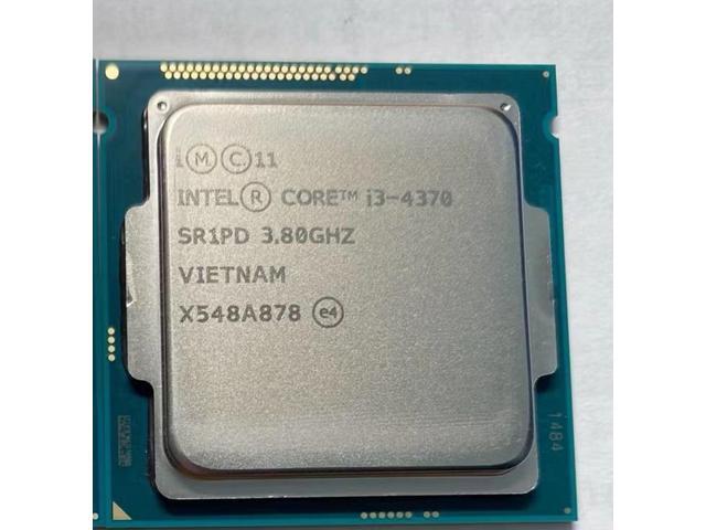 Refurbished: Intel Core i3-4370 - Core i3 4th Gen Haswell Dual-Core 3.8 ...