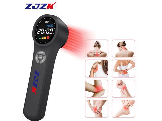 ZJZK Low Level Laser Light Therapy 660nm 810nm 980nm Cold Laser Therapy For Back Pain Tendinitis ...