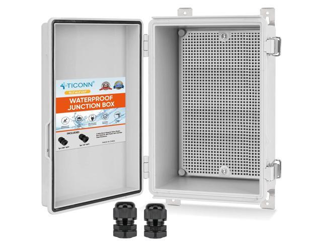 TICONN Waterproof Electrical Junction Box IP67 ABS Plastic Enclosure ...