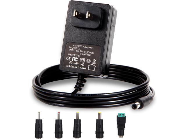 24V 1A Power Supply AC to DC 24 Volt 1 Amp 24W Adapter 24V Power Cord ...