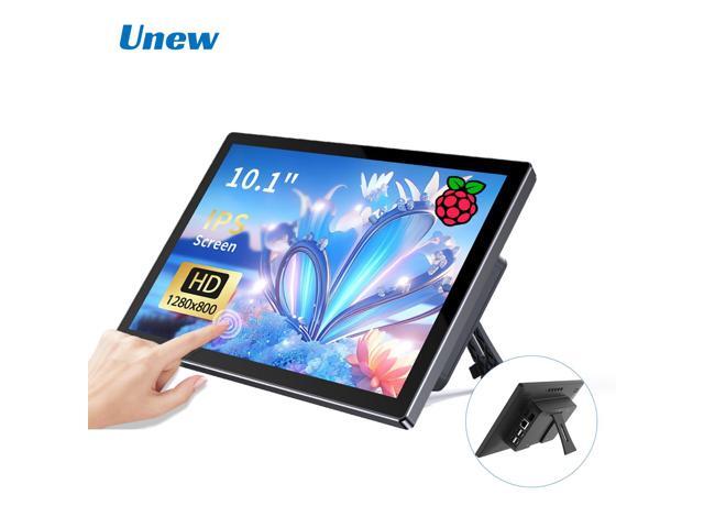 Unew 10.1 inch Raspberry Pi Touchscreen Monitor 1280x800 HD IPS LCD ...