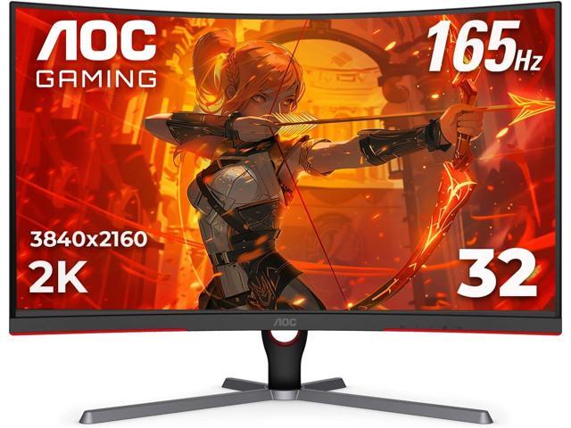 Refurbished: AOC CQ32G3SE 32" Curved Gaming Monitor 2K QHD 2560x1440 ...