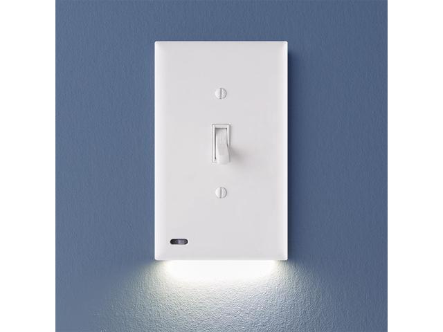 SnapPower SwitchLight Cover- LED Night Light - for Single-Pole Light ...
