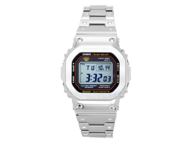 Casio G-Shock Full Metal Digital Smartphone Link Stainless Steel Solar ...