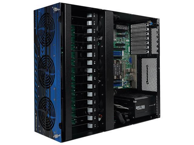 45Drives - 45HomeLab HL15 - 15Hot-Swap Drive Bays - Corsair 750 Power ...