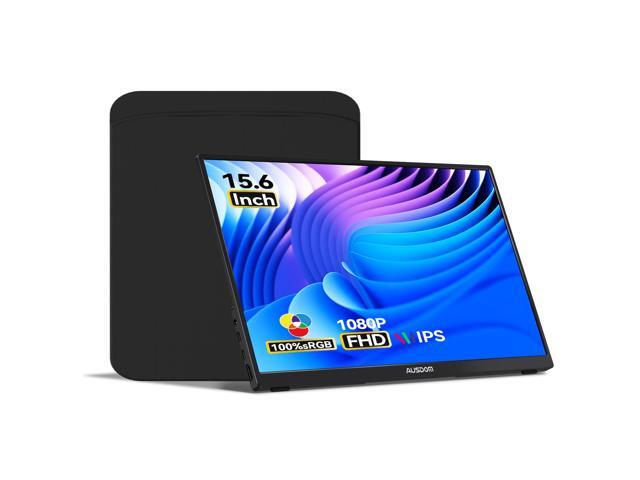 AUSDOM 15.6 Portable Monitor for Laptop: 15.6" 1080P Portable Second ...