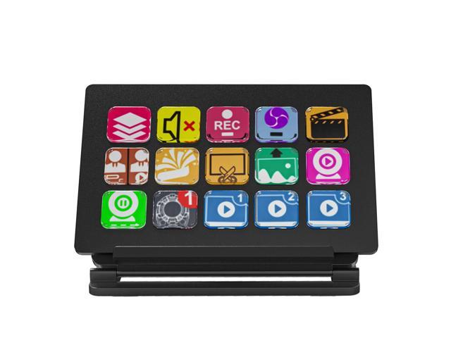 iHTP LCD Shortcut Stream Controller, 15 macro keys, trigger actions in ...