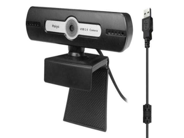 Lenovo (Lecoo) WEC01 Webcam, USB 2.0, 720p HD Camera, Built-in Mic ...