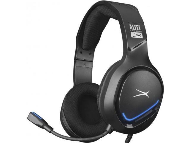 Altec Lansing ALGH9603 Wired Gaming Headset, USB/3.5mm Jack, 50mm ...
