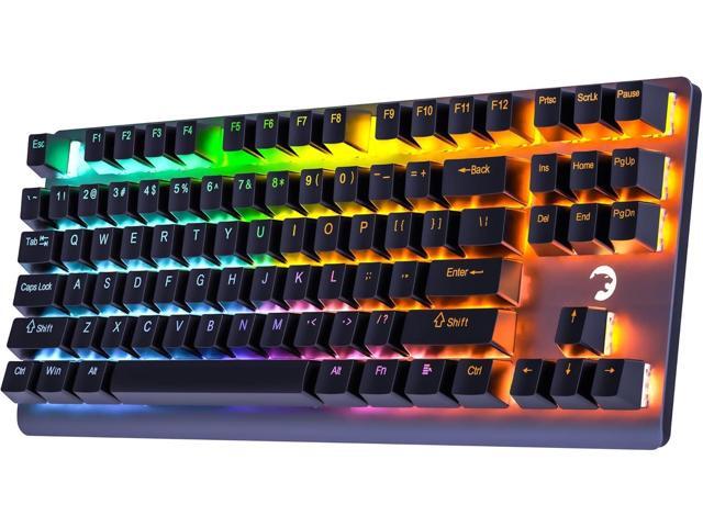 GAMEPOWER EVA 7 TKL Mechanical Gaming Keyboard, 87 Keys, Wireless ...
