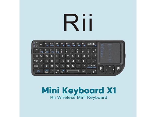Rii 2.4G Mini Wireless Keyboard with Touchpad Mouse,Lightweight ...