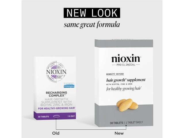 Nioxin Density Defend Hair Growth Supplements - For Hair Growth and ...