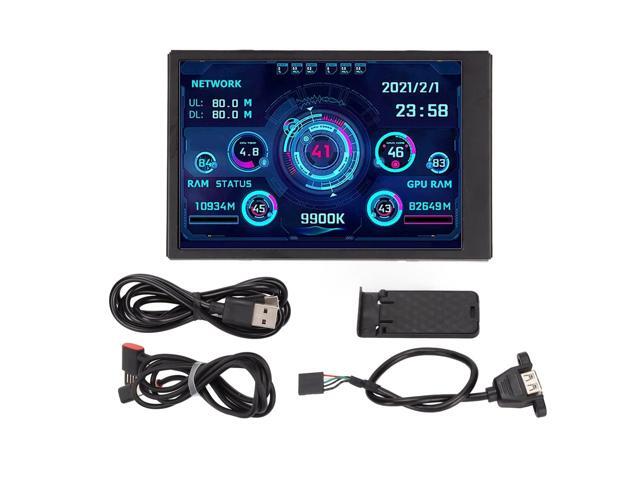 3.5in IPS USB Mini Screen,PC Temperature Display AIDA64 PC CPU Data ...