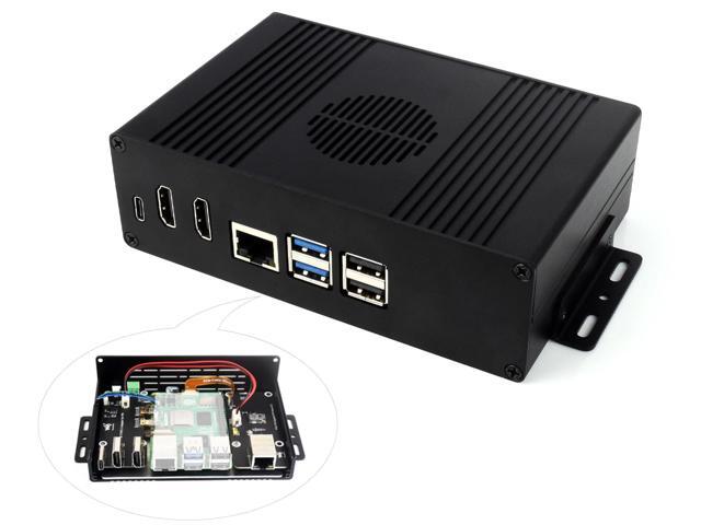 M.2 NVME PCIE Case for Raspberry Pi 5, with Dual HDMI Ports, Support ...