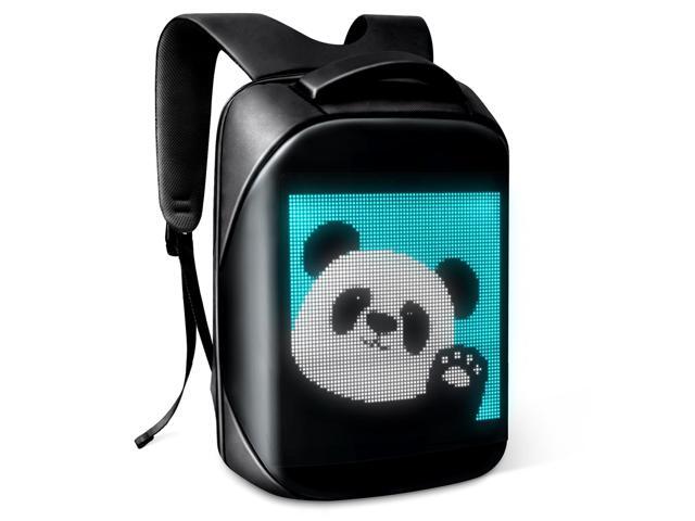 Tesinll Laptop Backpack with LED Display, DIY Fashion Backpack ...