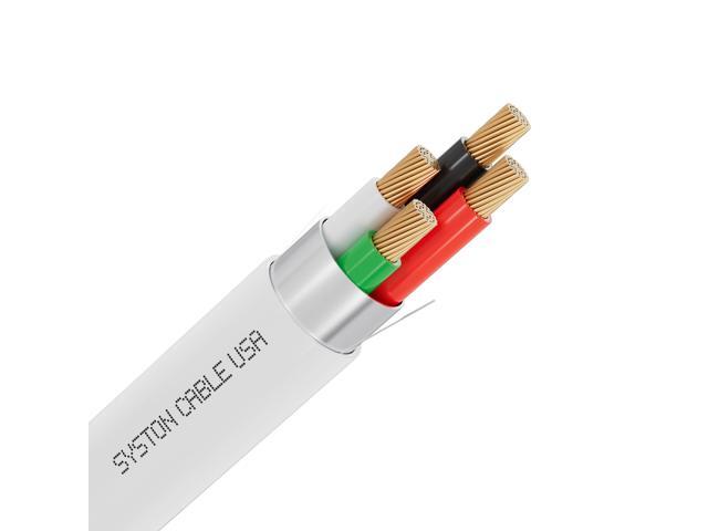 SYSTON CABLE TECHNOLOGY 22/6 Security Wire,Burglar Alarm Cable,CL3P ...