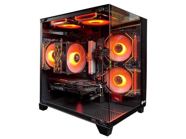 HZG Gaming Desktop Computer PC,AMD Ryzen 5 9600X,RTX 4060 8G 32GB DDR5 ...