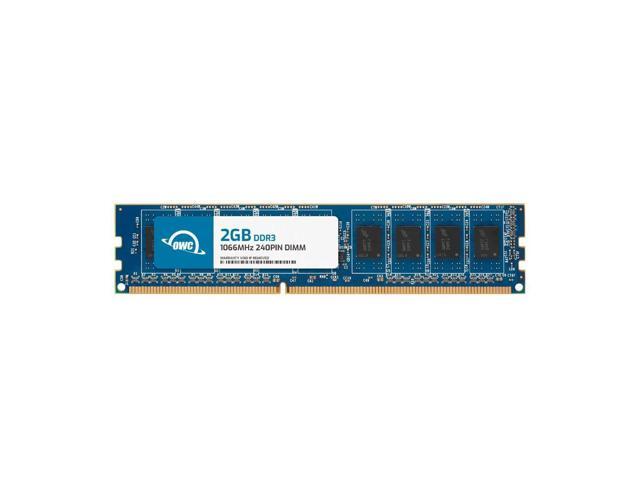 OWC 2GB DDR3 1066 PC3-8500 CL7 1Rx8 240-pin 1.5V Non-ECC UDIMM Memory ...