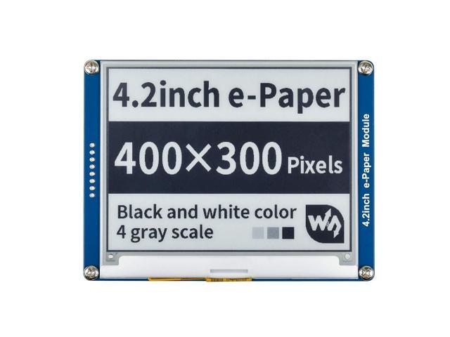 Waveshare 4.2inch E-Ink Display Module Compatible with Raspberry Pi 5/4B/3B/Zero/Zero W/Zero 2W ...