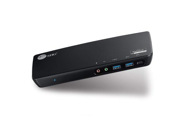 SIIG USB Type C 4K Triple Monitor Docking Station - Triple 4K@60Hz or ...