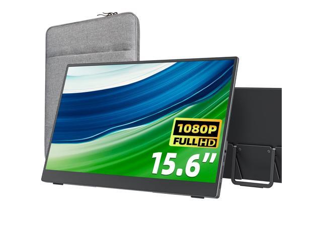 cocopar Portable Monitor 15.6 Inch Upgraded Travel 1080P Monitor with ...