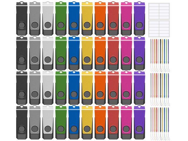 AGECASH USB Thumb Drive Bulk USB 2.0 Flash Drive 4GB 100 Pack 4 GB Jump ...