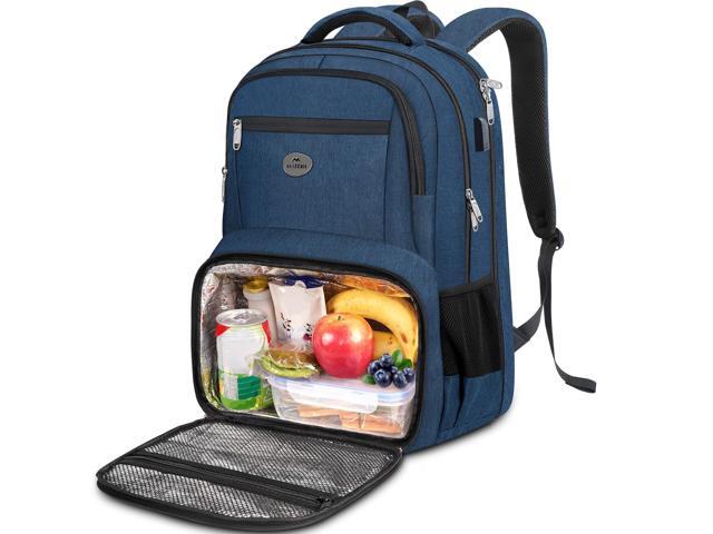 MATEIN Lunch Backpack for Men, 17 Inch Travel Laptop Backpack with ...