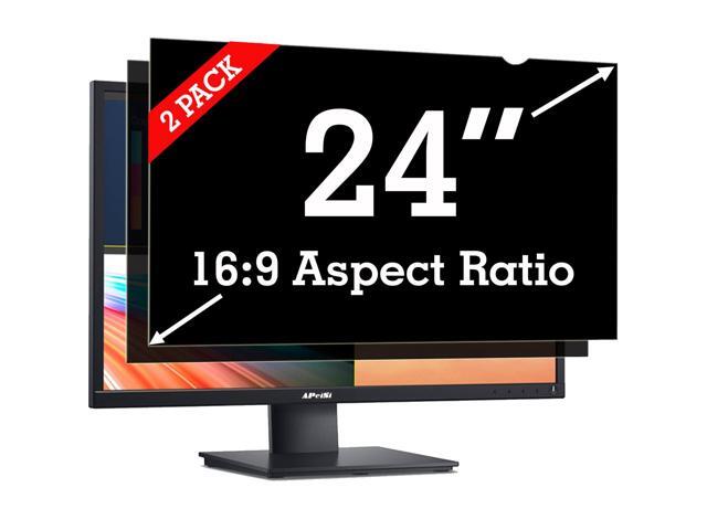 24 Inch Privacy Screen Filter [2 Pack] for Computer Widescreen 16:9 ...