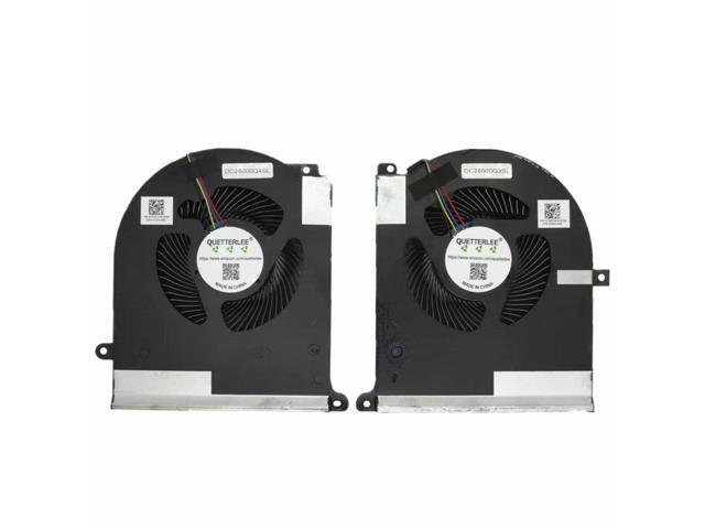 QUETTERLEE Replacement New Laptop CPU + GPU Cooling Fan for Dell ...