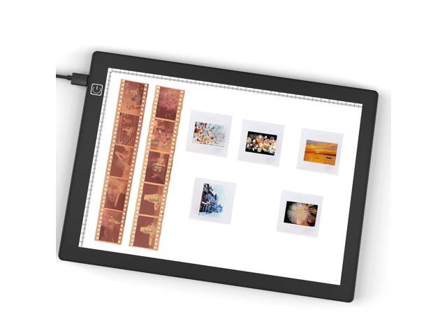 Slide Viewer Light Box 5600K 12"x8" Ultra-Thin Adjustable Brightness ...