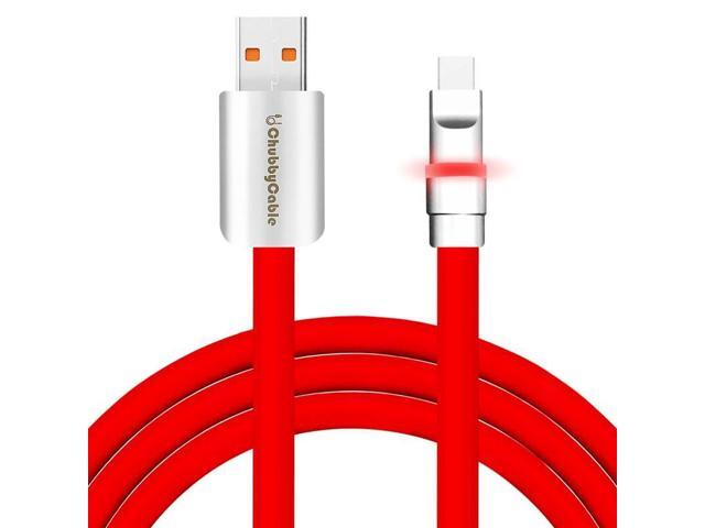 chubbycable Neon Chubby - Fast Charge Cable with Smart Light RGB Color ...