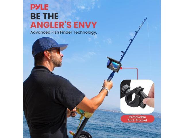 Pyle 4.3'' Portable LCD Monitor Underwater Fishing Camera - 12 Infrared ...