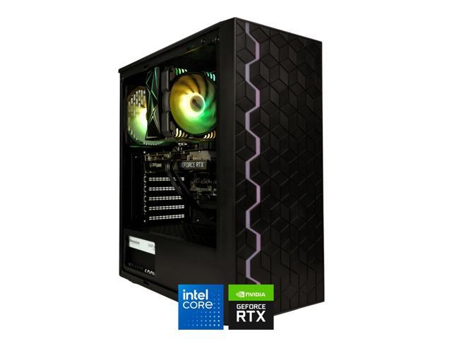 HYPER CYBER Storm X Gaming PC Desktop Computer Intel Core i5-12400F ...