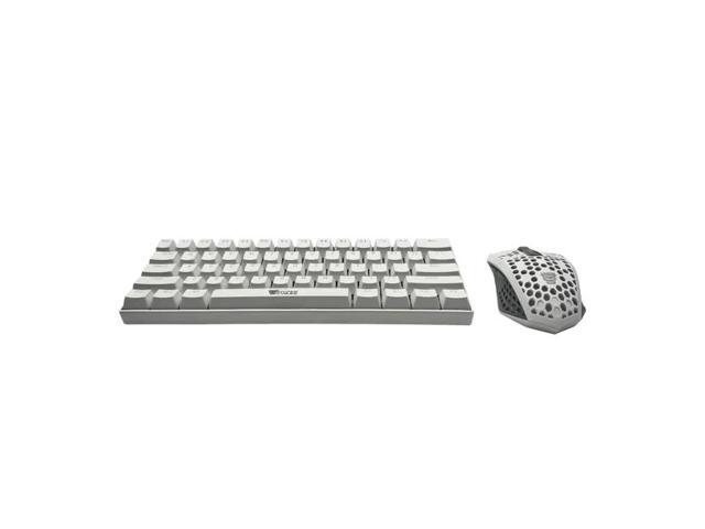 Hyper Cyber Wireless Keyboard & Mouse , 60% Mechanical Keyboard and ...