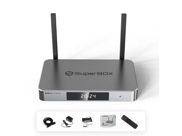 Superbox S6Ultra 4GB RAM+128GB ROM,6K HD,Super tv box,With ...