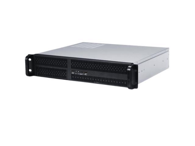 RACKOWL 2U Server Case/ Rackmount Server Chassis, 4x 3.5"/2.5" HDD Bay ...