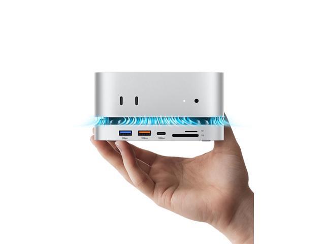 MOVE SPEED Mac mini M4 Dock, Included 1TB NVMe M.2 SSD, 10 in 1 ...
