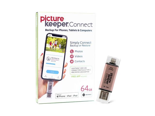 Picture Keeper Connect Photo & Video Flash Drive for PCs, Apple ...