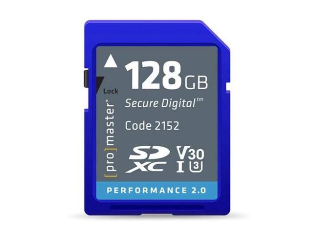 ProMaster SDXC 128GB Performance 2.0, Memory Card, (Model 2152 ...