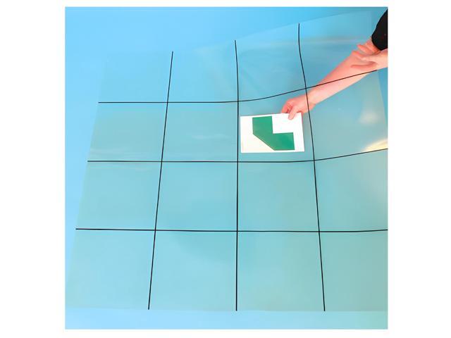 TTS Transparent Grid Activity Mat 4x4 for Bee Bot and Blue Bot Coding ...