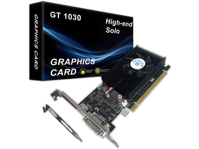 ZER LON GeForce GT 1030 4G Low Profile Graphics Card, GDDR4 64Bit, HDMI ...