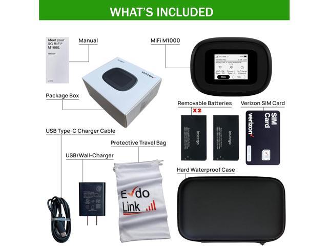 5G Mobile Portable WiFi | Verizon Wireless Jetpack Inseego MiFi M1000 ...