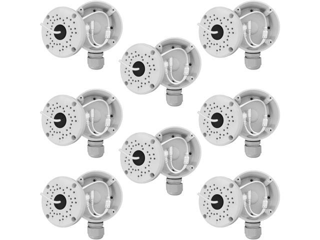 Security Camera Cable Hide Junction Box, Universal Mount for Bullet Cameras, Durable Aluminum ...