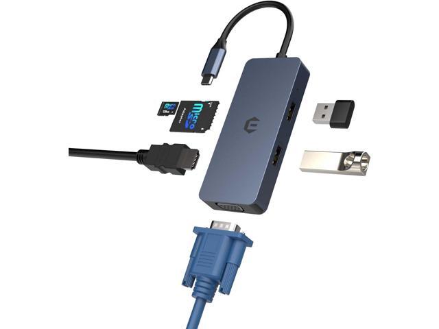 Tiergrade USB C Hub Multiport Adapter, 6-in-1 USB C Hub with 4K HDMI ...