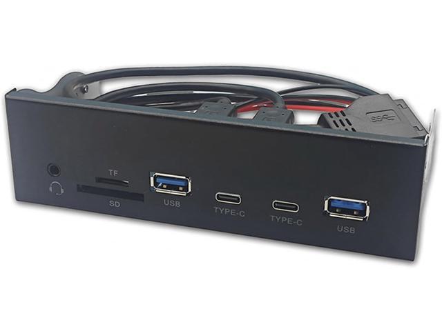 5.25Inch USB3.2 Gen1 Front Panel With Memory Card Slots And Double USB3 ...