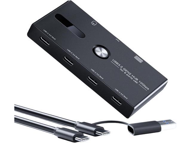 6Port Type C USB Adapter Data Transfer and for and Keyboard Devices ...