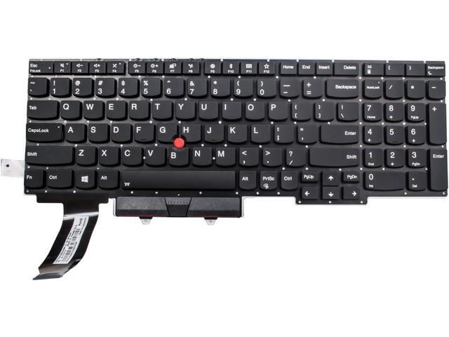 QRFAX Replacement Laptop Keyboard for Lenovo Thinkpad E15 Gen 1 Gen 2 ...