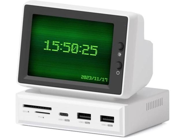 3.5 inch USB Mini Screen with USB C Hub, USB-C&HDMI Monitor AIDA64 Mini ...